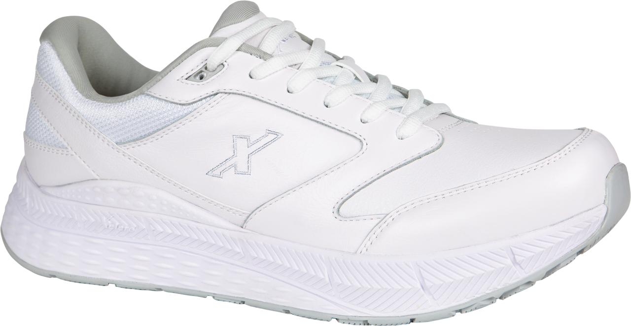 Steadfast Walker Women's White Leather X97401 | Xelero Shoes